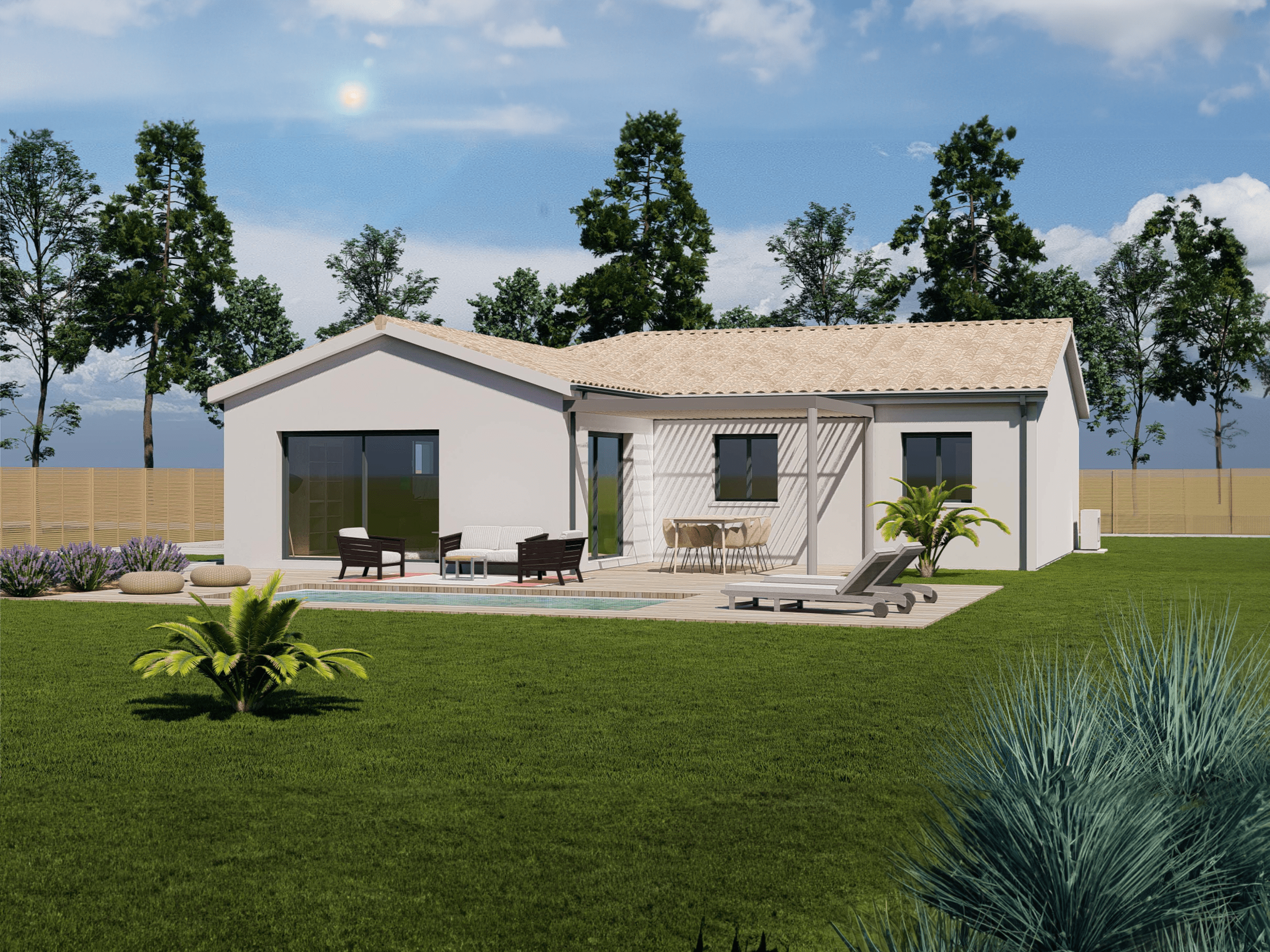 Maison sur-mesure 117m² - Maisons Églantine