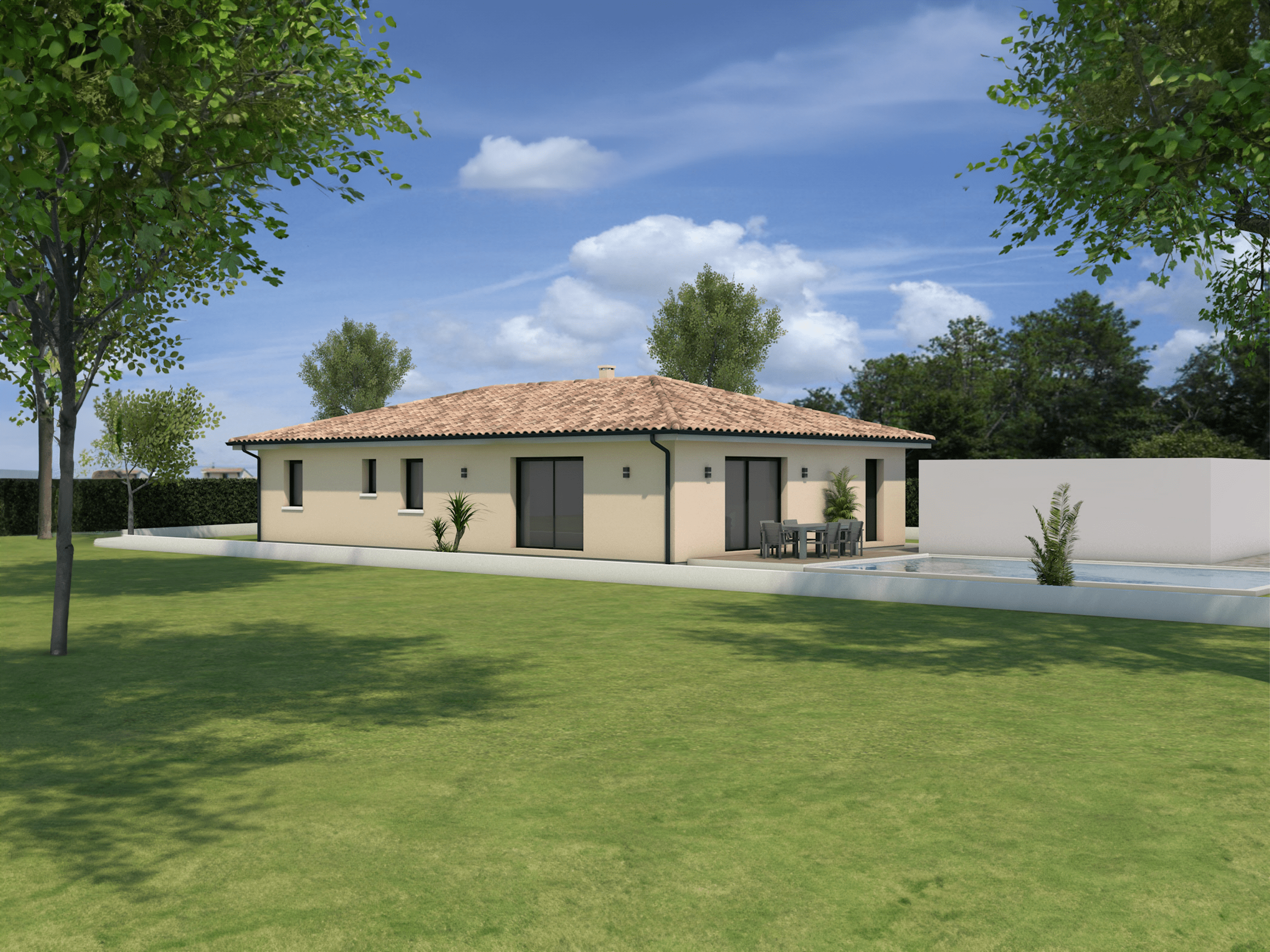 Maison sur-mesure 128m² - Maisons Églantine