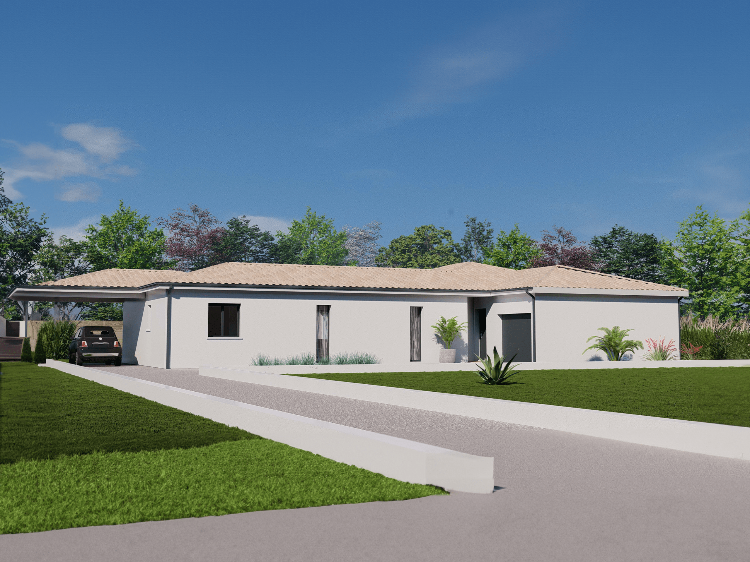 Maison sur-mesure 150m² - Maisons Églantine