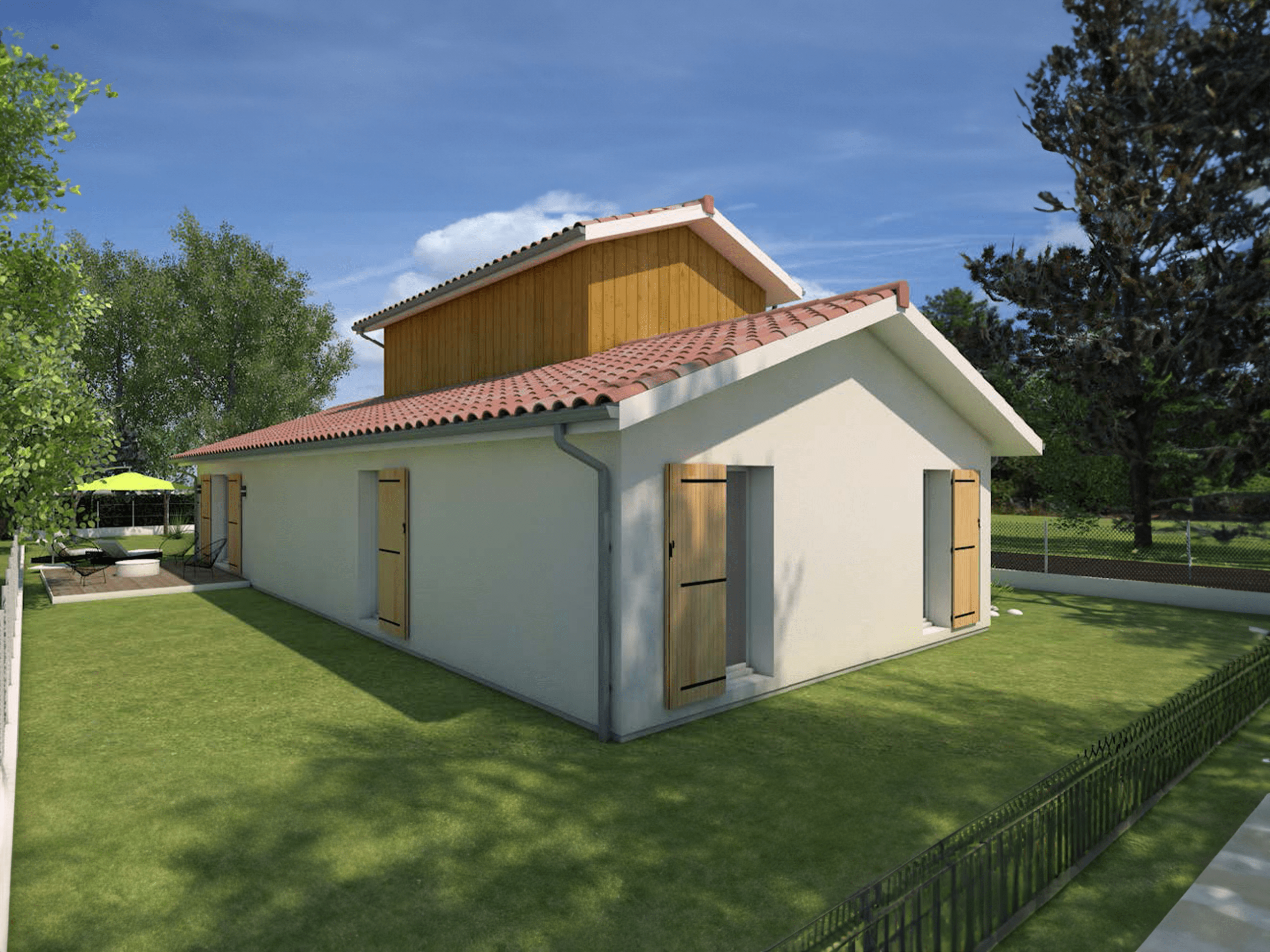 Maison sur-mesure 119m² - Maisons Églantine
